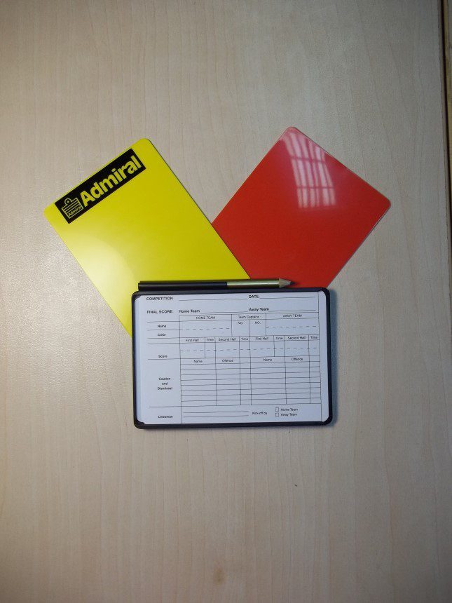ADMIRAL REFEREE CAR SET WITH PENCIL – Poobie Naidoo's