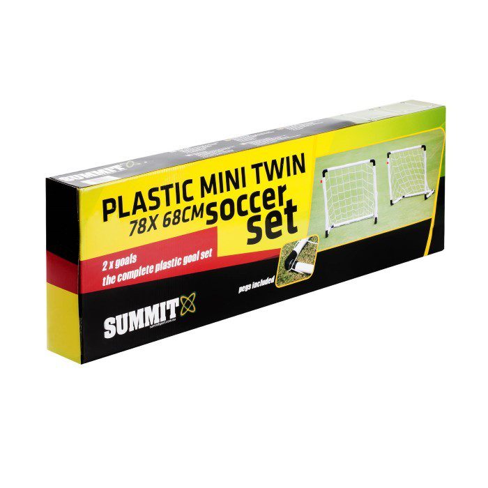 SUMMIT MINI PLASTIC SOCCER GOAL – Poobie Naidoo's